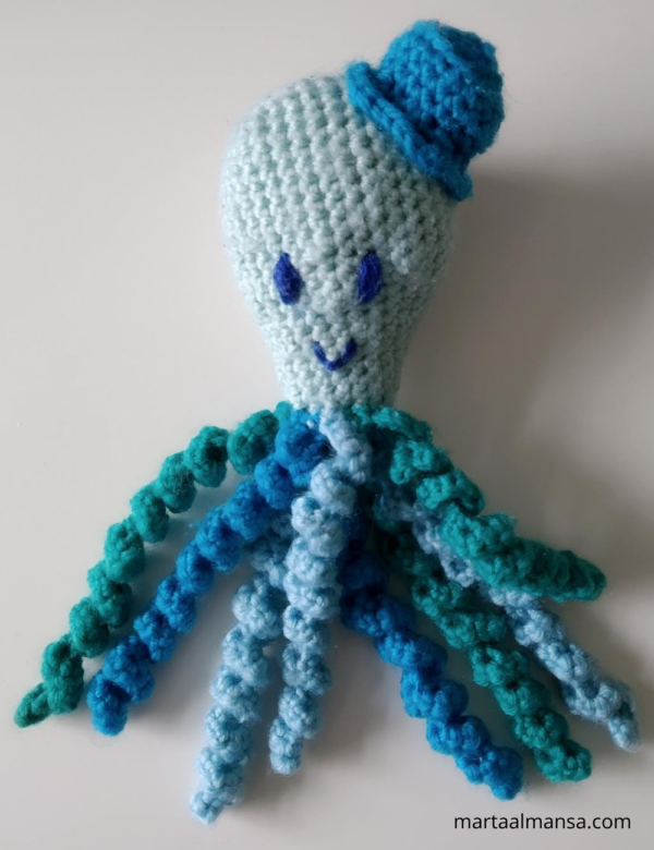 How to knit an Octopus for Babies for beginners with free patterns ...